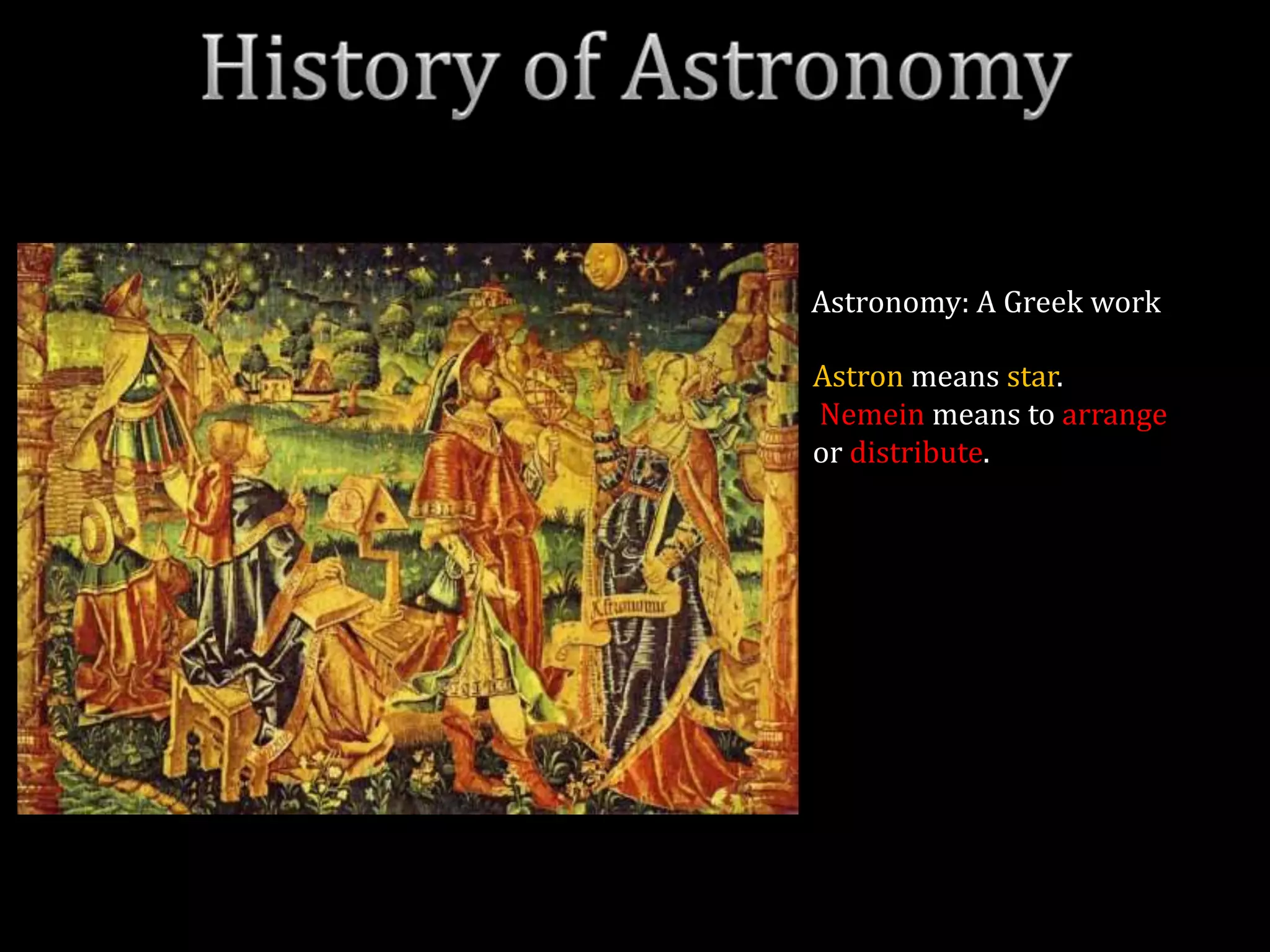 Astronomy presentation | PPTX