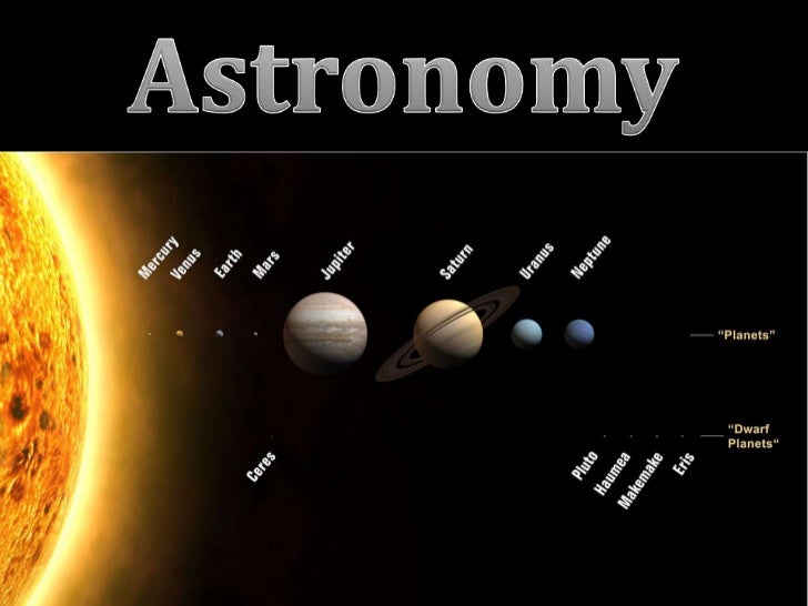 Examples Of Astronomy
