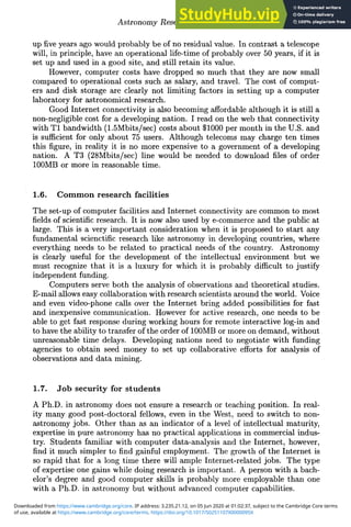 Astronomy Research Via The Internet | PDF