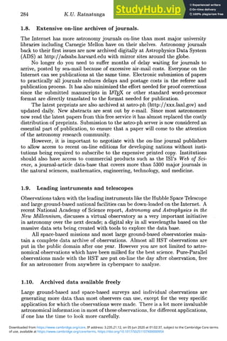 Astronomy Research Via The Internet | PDF