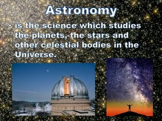 Astronomy slideshow | PDF