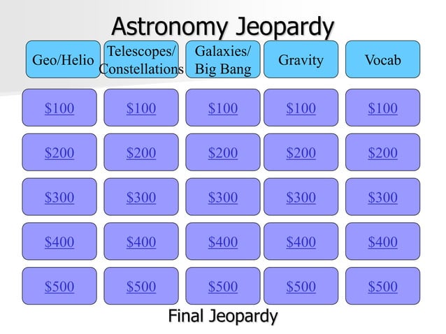 Astronomy_the_universe_Jeopardy.ppt