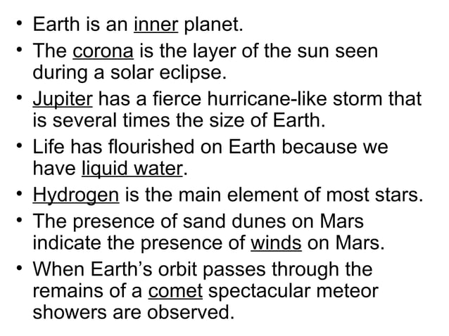 Astronomy Basics | PPT