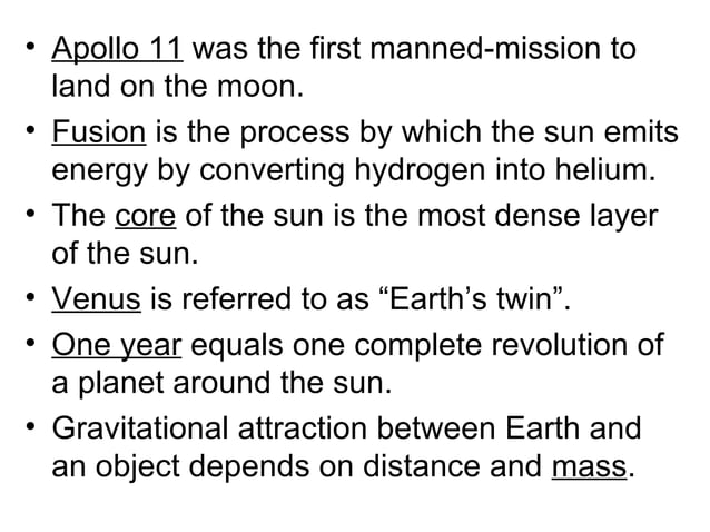 Astronomy Basics | PPT