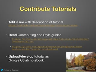 Astropy Project Update for ADASS | PPT