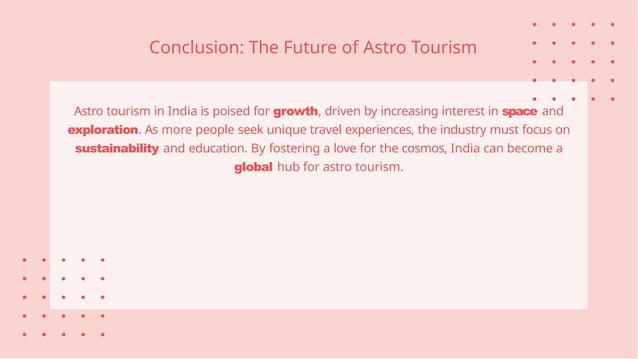 Astro Tourism In India. Astroport Global | PPTX
