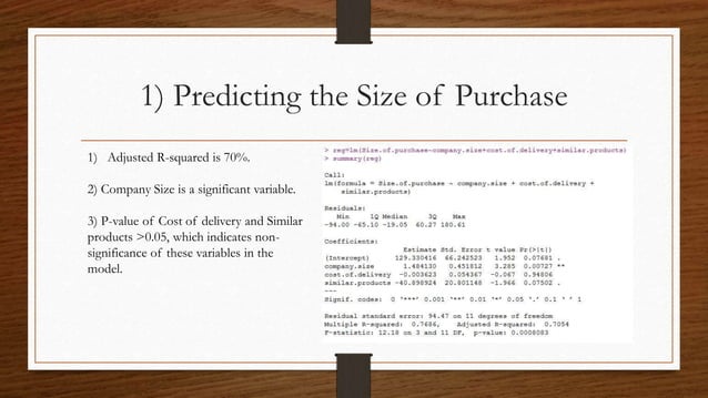 Advanced Multiple Regression Analysis | PPT