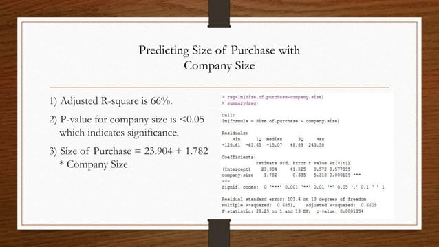 Advanced Multiple Regression Analysis | PPT