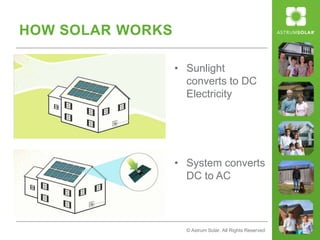 Astrum Solar: See a Sunny Day in a Whole New Way | PPTX