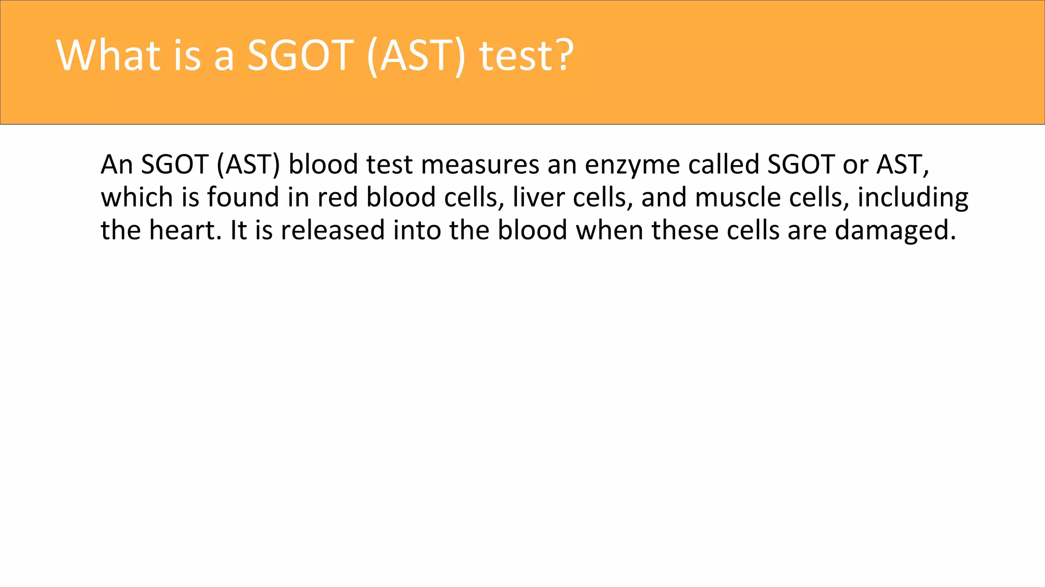 AST(SGOT) | PDF