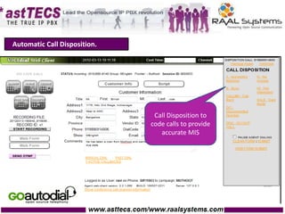 astTECS Call Center Solutions | PDF