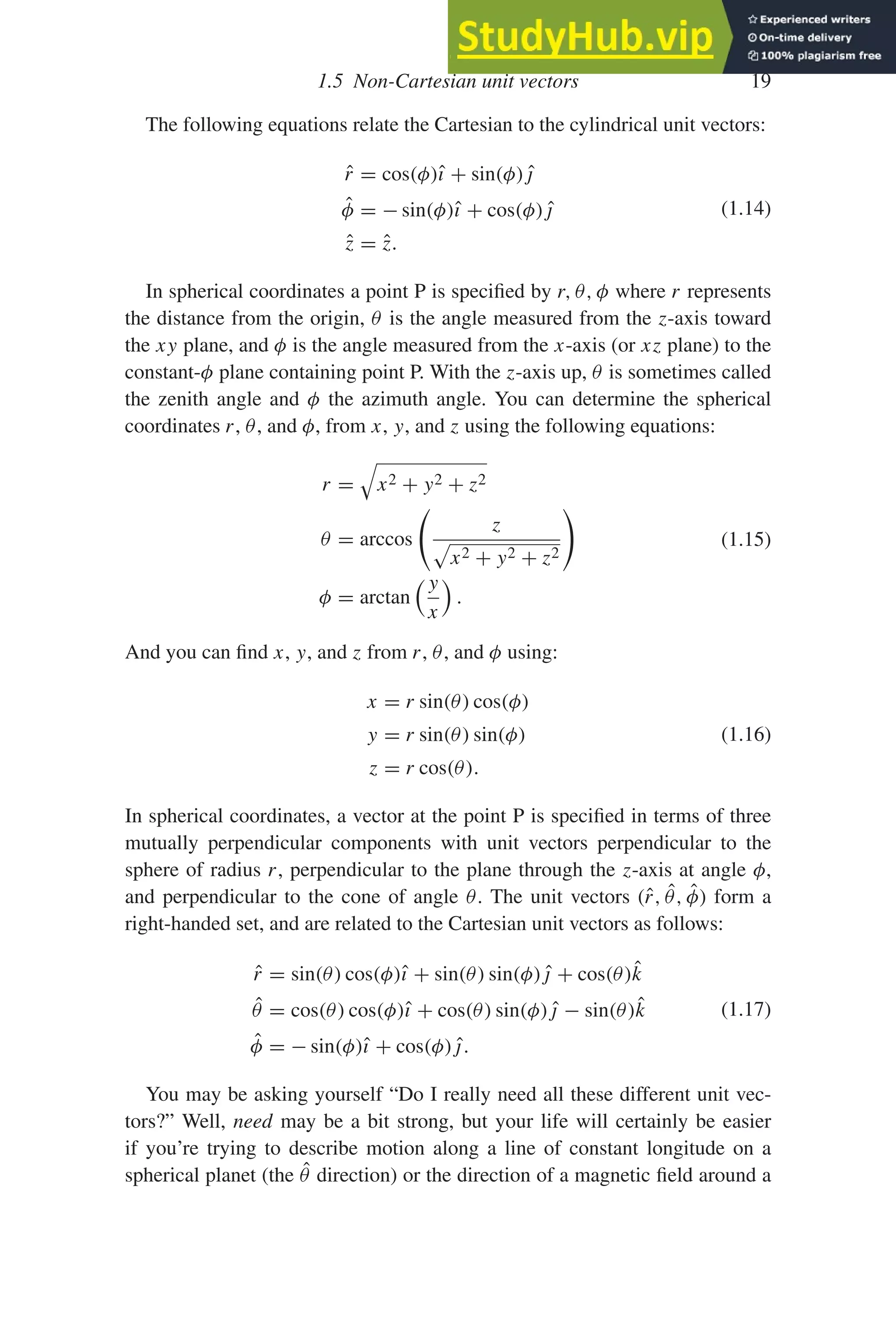 A Students Guide To Vectors And Tensors | PDF