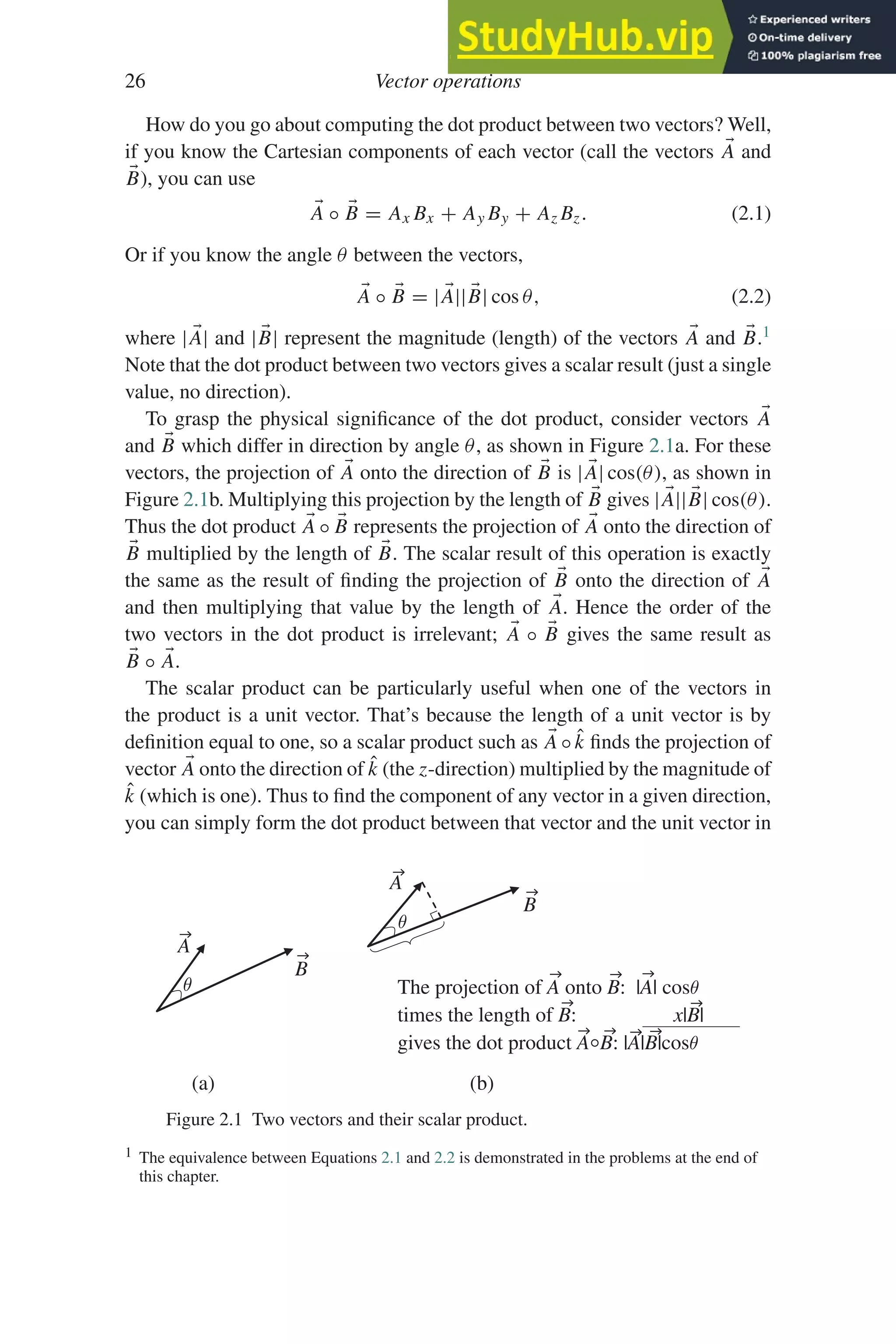 A Students Guide To Vectors And Tensors | PDF