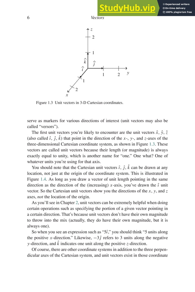 A Students Guide To Vectors And Tensors | PDF