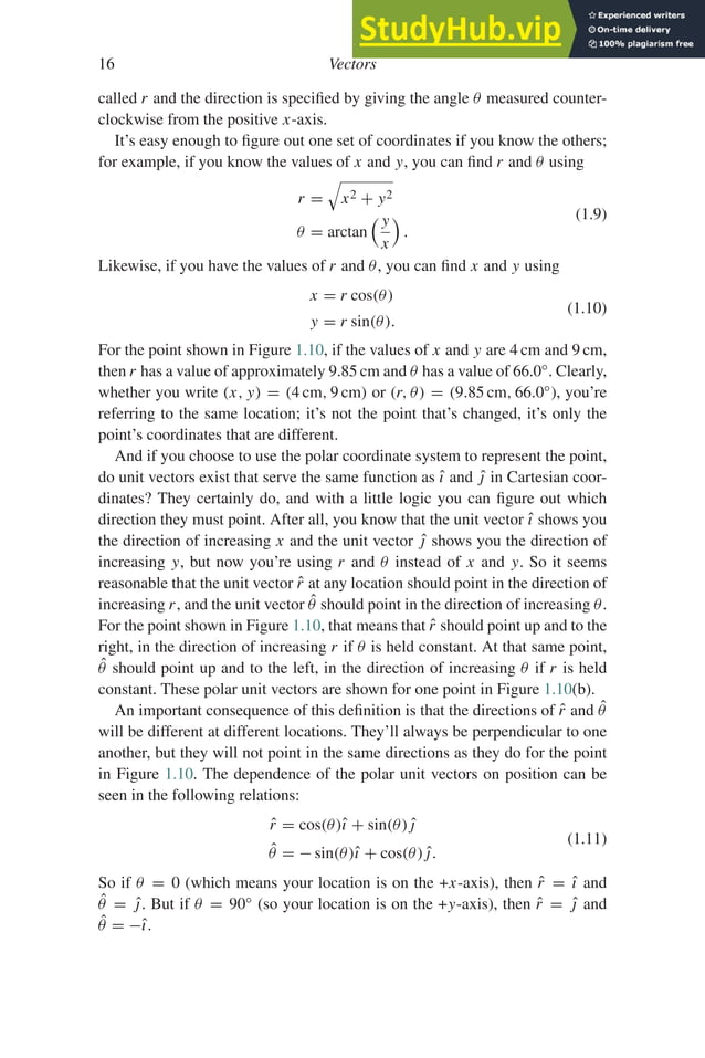 A Students Guide To Vectors And Tensors | PDF
