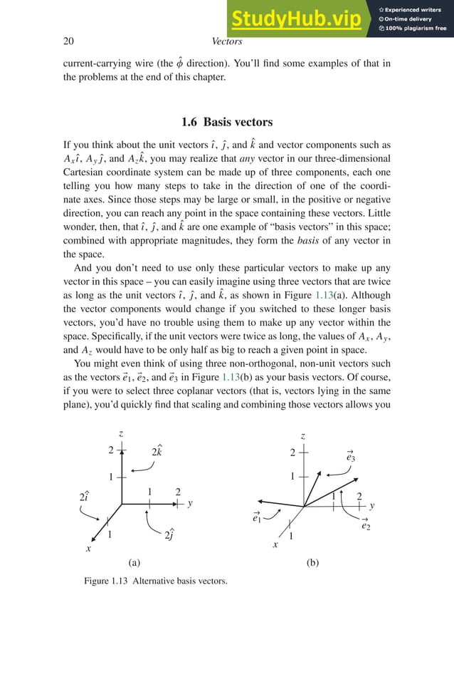 A Students Guide To Vectors And Tensors | PDF