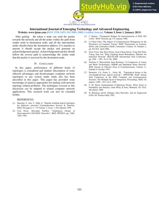 A Study And Analysis On Computer Network Topology For Data ...