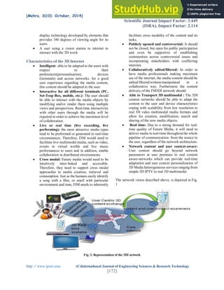 A Study And Future Of 3D Internet | PDF