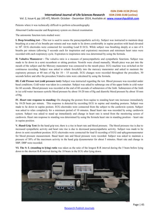 A study of autonomic function tests in hypertensives 723 new | PDF