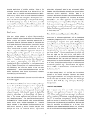 Stemcells research paper on avn | PDF