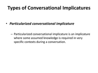 A study of conversational implicatures in titanic film | PPT