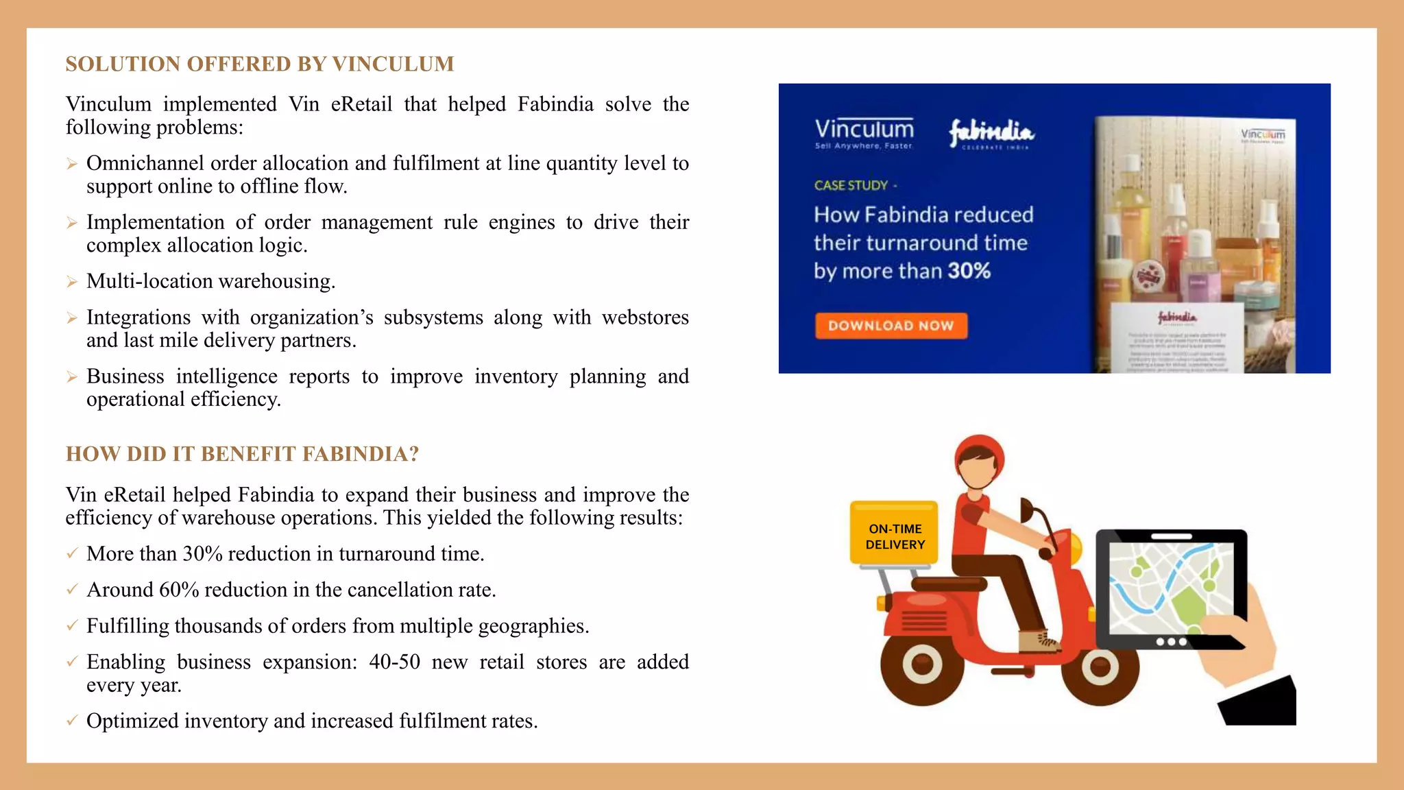 A Study of Fabindia's Sales & Distribution Model | PPTX