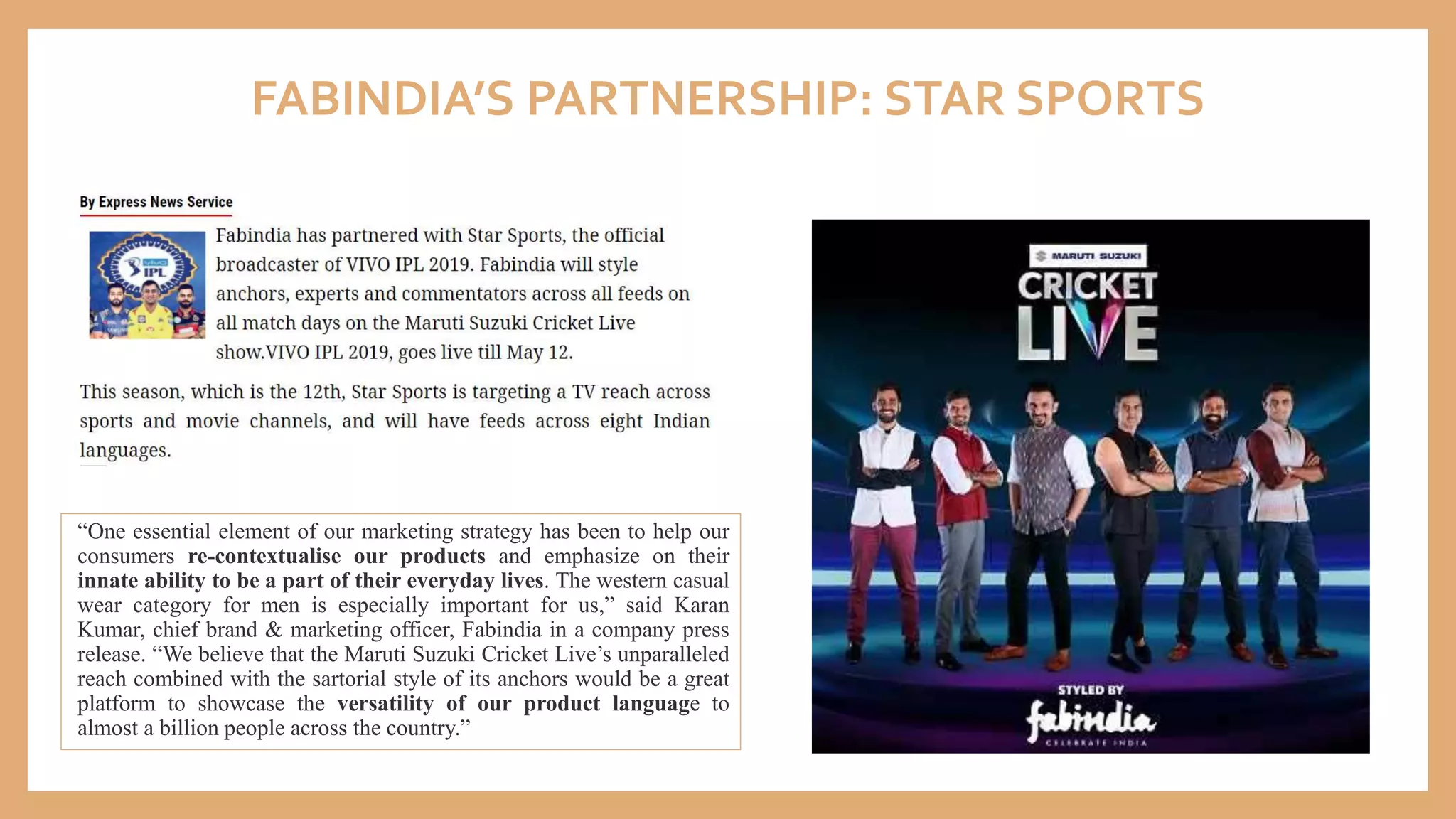 A Study of Fabindia's Sales & Distribution Model | PPTX