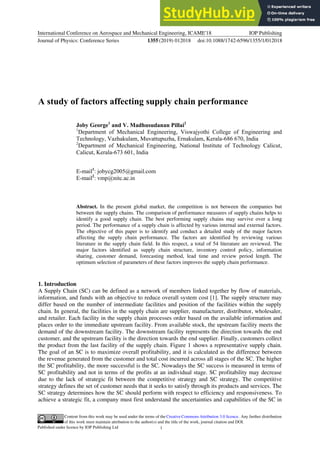 A study of factors affecting supply chain performance.pdf