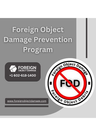 A study of Foreign Object Damage (FOD) | PDF