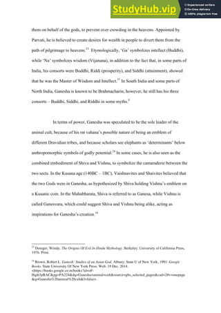 A Study of Ganesha - The Elephant God of India.pdf
