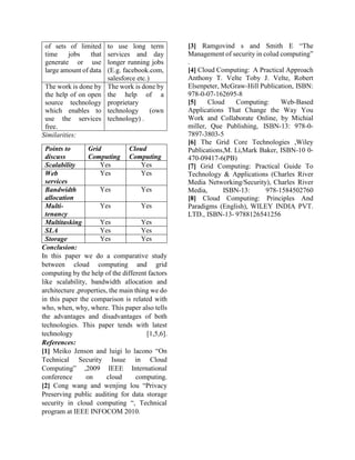 A STUDY OF GRID COMPUTING AND CLOUD COMPUTING | PDF