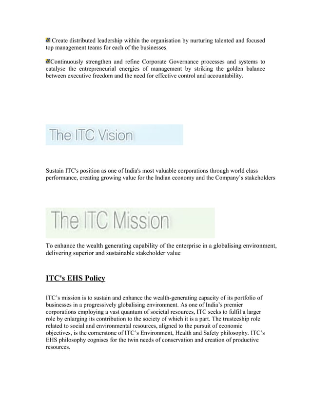 A study of hr practices in ITC | PDF