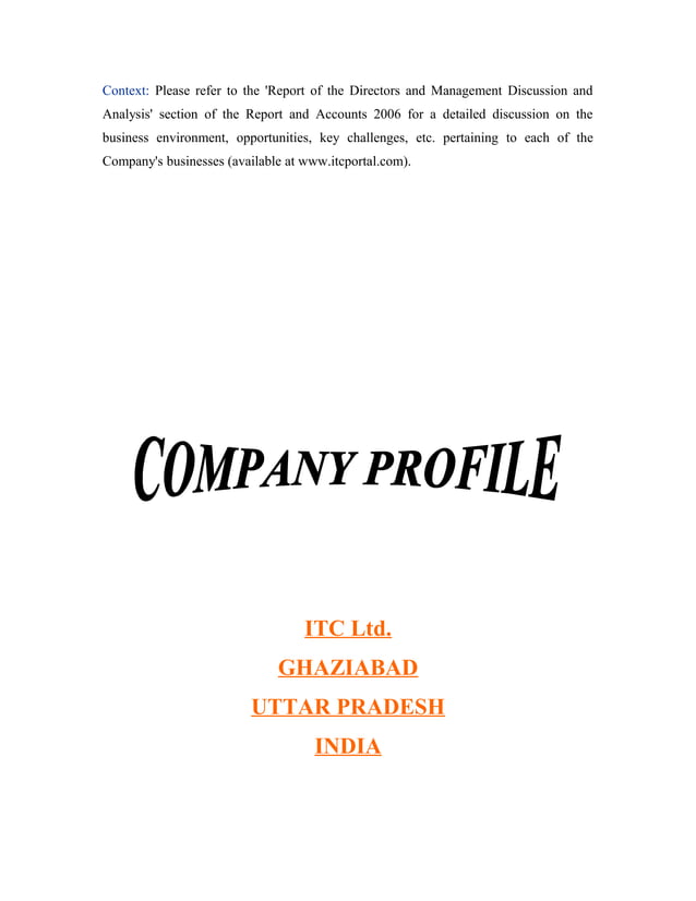 A study of hr practices in ITC | DOC | Human Resources | Business