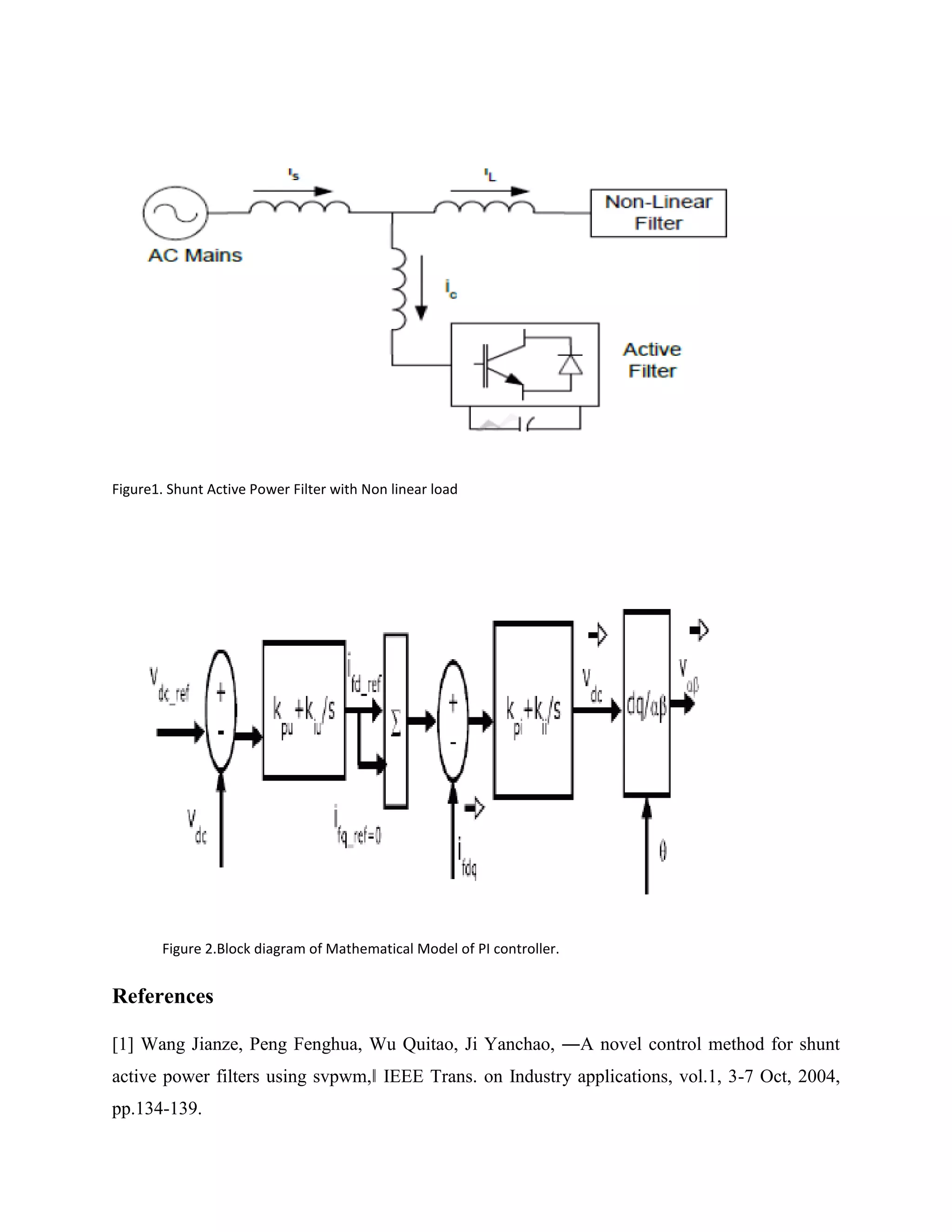 A study of hysteresis band current control scheme for shunt active power filter used for ...