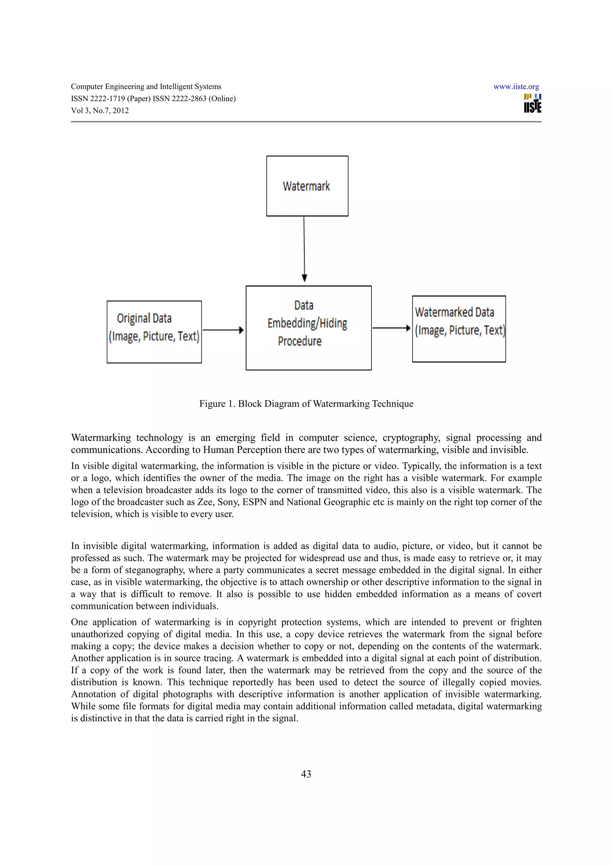 A study of image fingerprinting by using visual cryptography | PDF | Computing | Technology ...