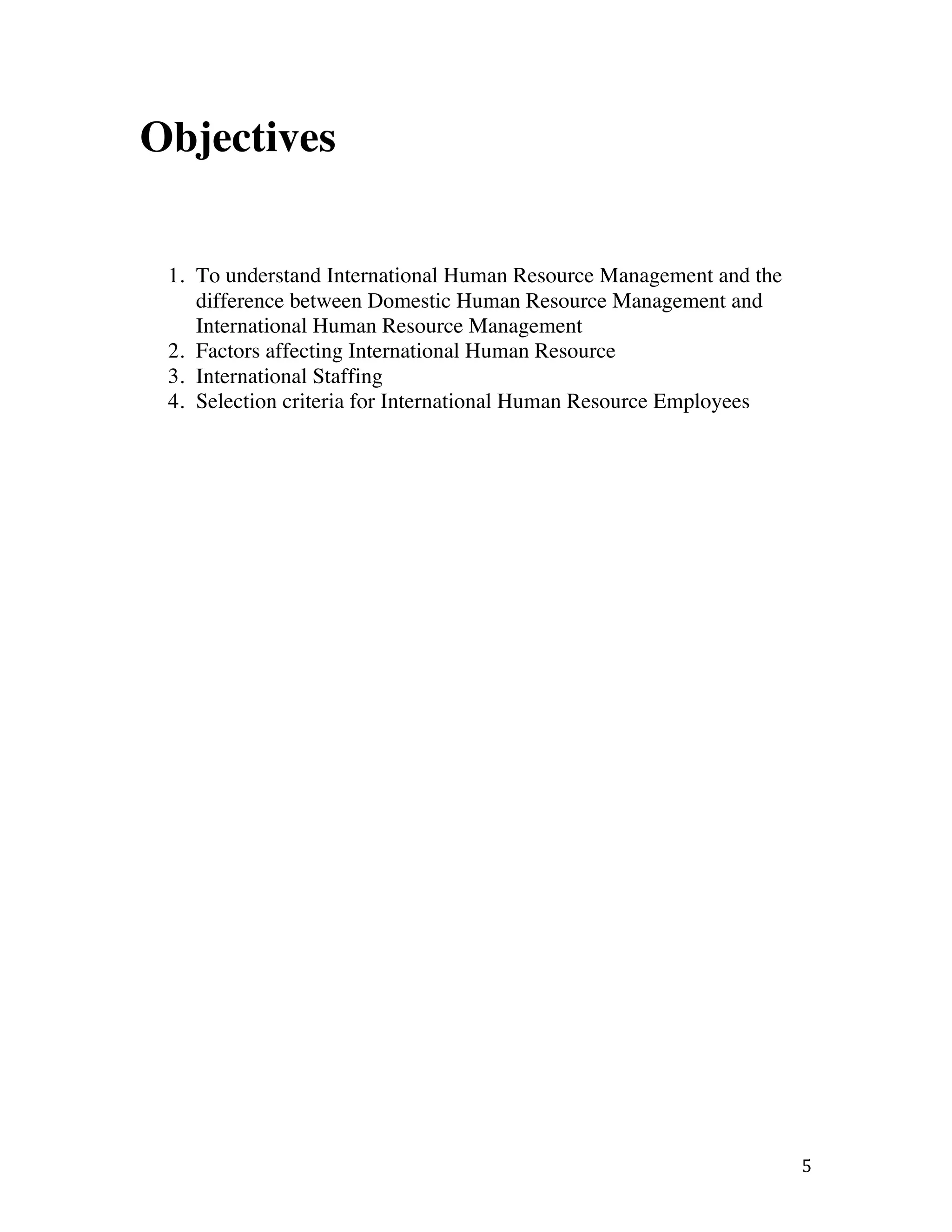 A study of international human resource management- theories and ...