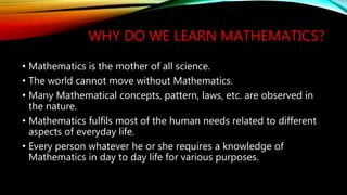 A study of mathematics curriculum in India | PPTX