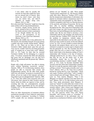 A Study Of Memory And Psychological Defense Mechanism In Julian Barnes ...