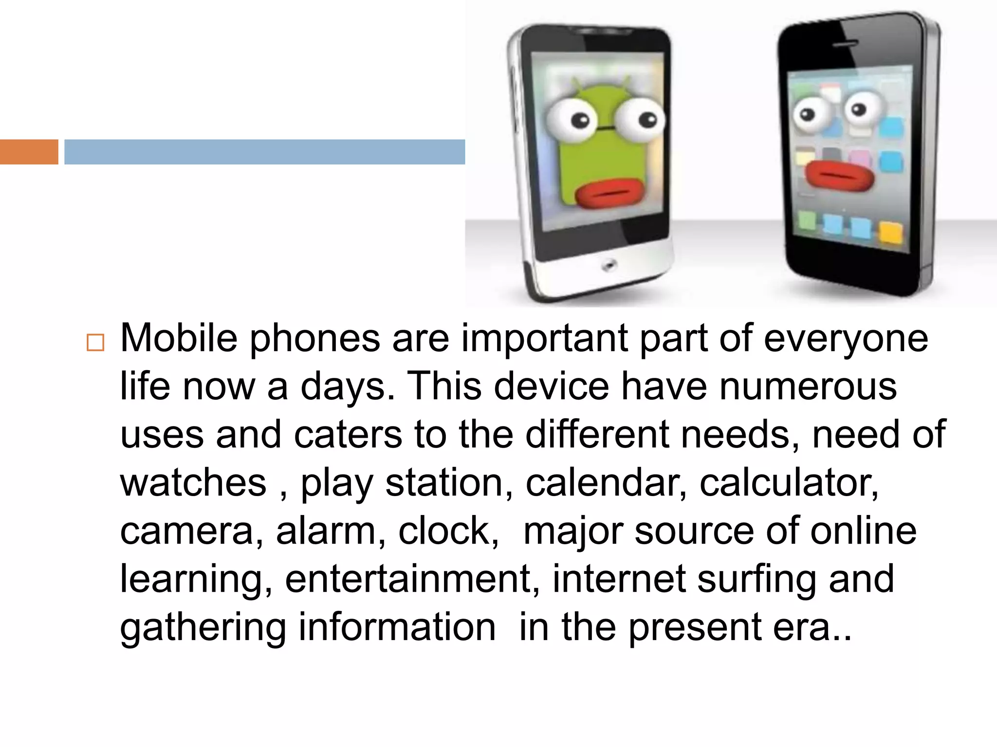 A study of mobile phone addiction in relation | PPT