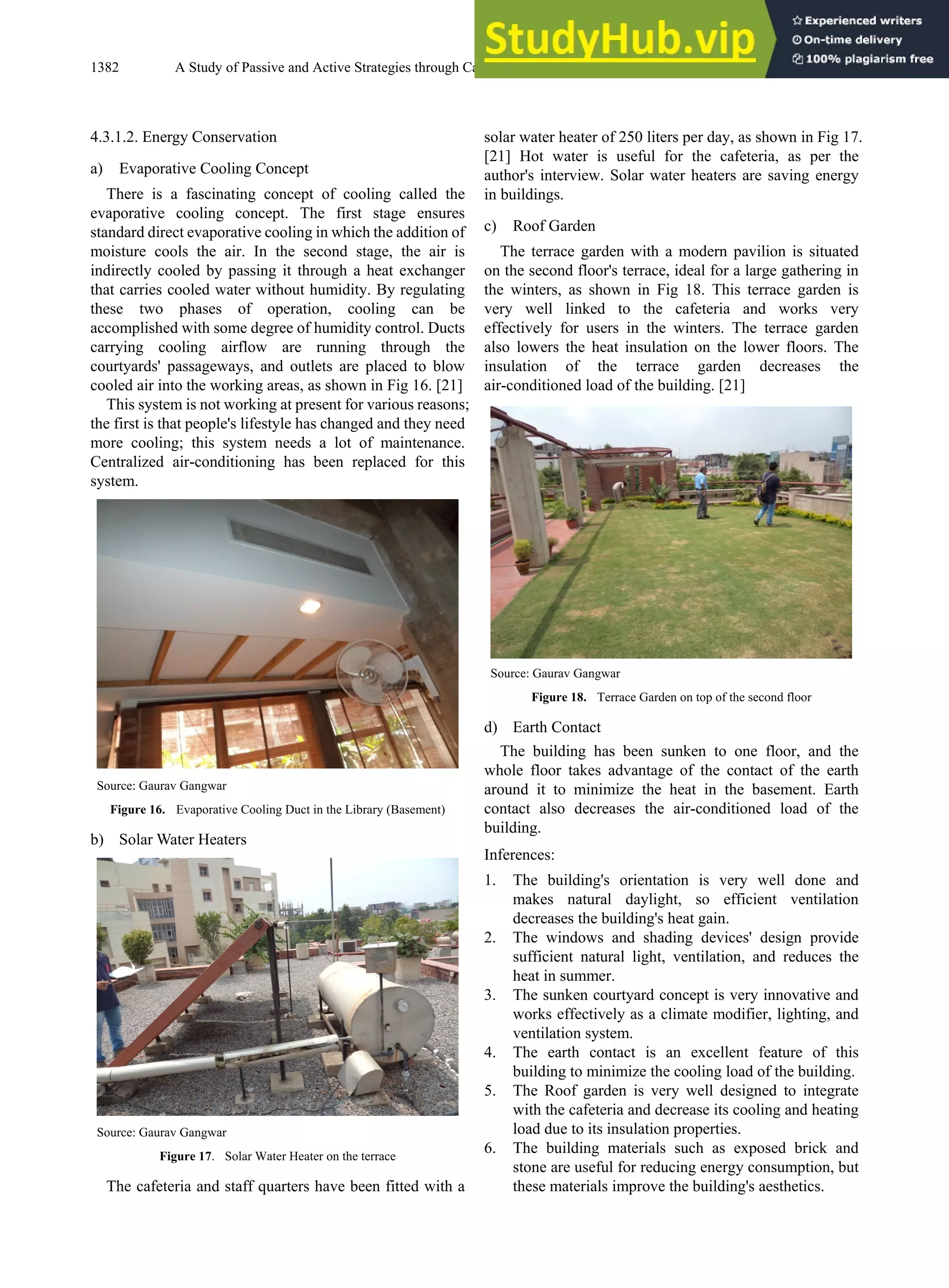 A Study Of Passive And Active Strategies Through Case Studies For The ...