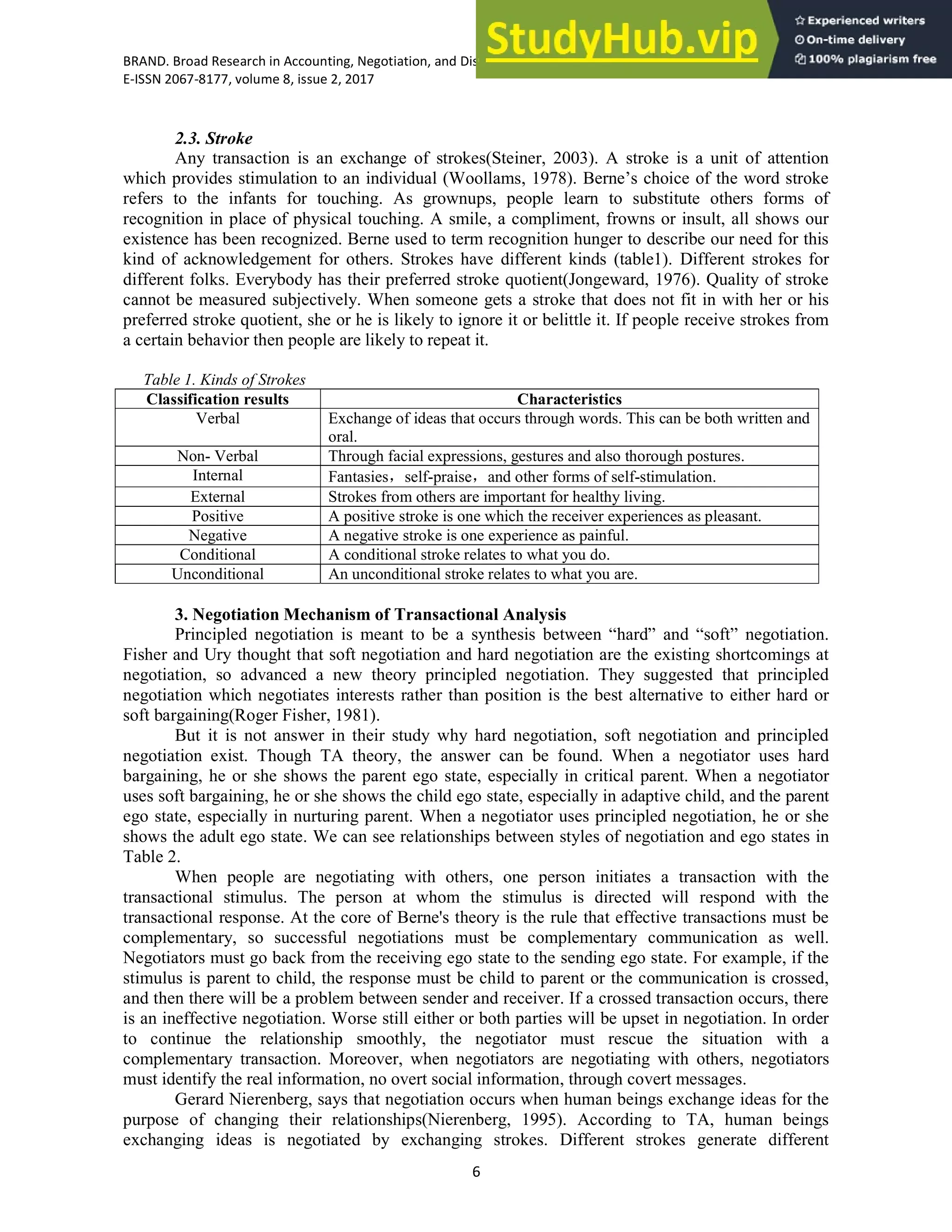 A Study of Principled Negotiation Based on Transactional Analysis Theory.pdf