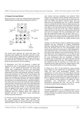 A study of region based segmentation methods for | PDF