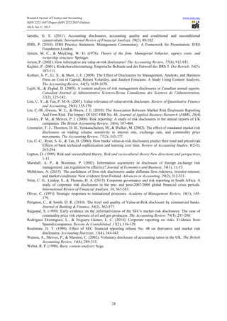 A study of risk disclosures in the annual reports of pakistani | PDF