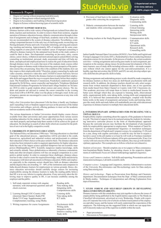 A STUDY OF SKILLS REQUIRED FOR EFFECTIVE DISTANCE LEARNERS FOR ...