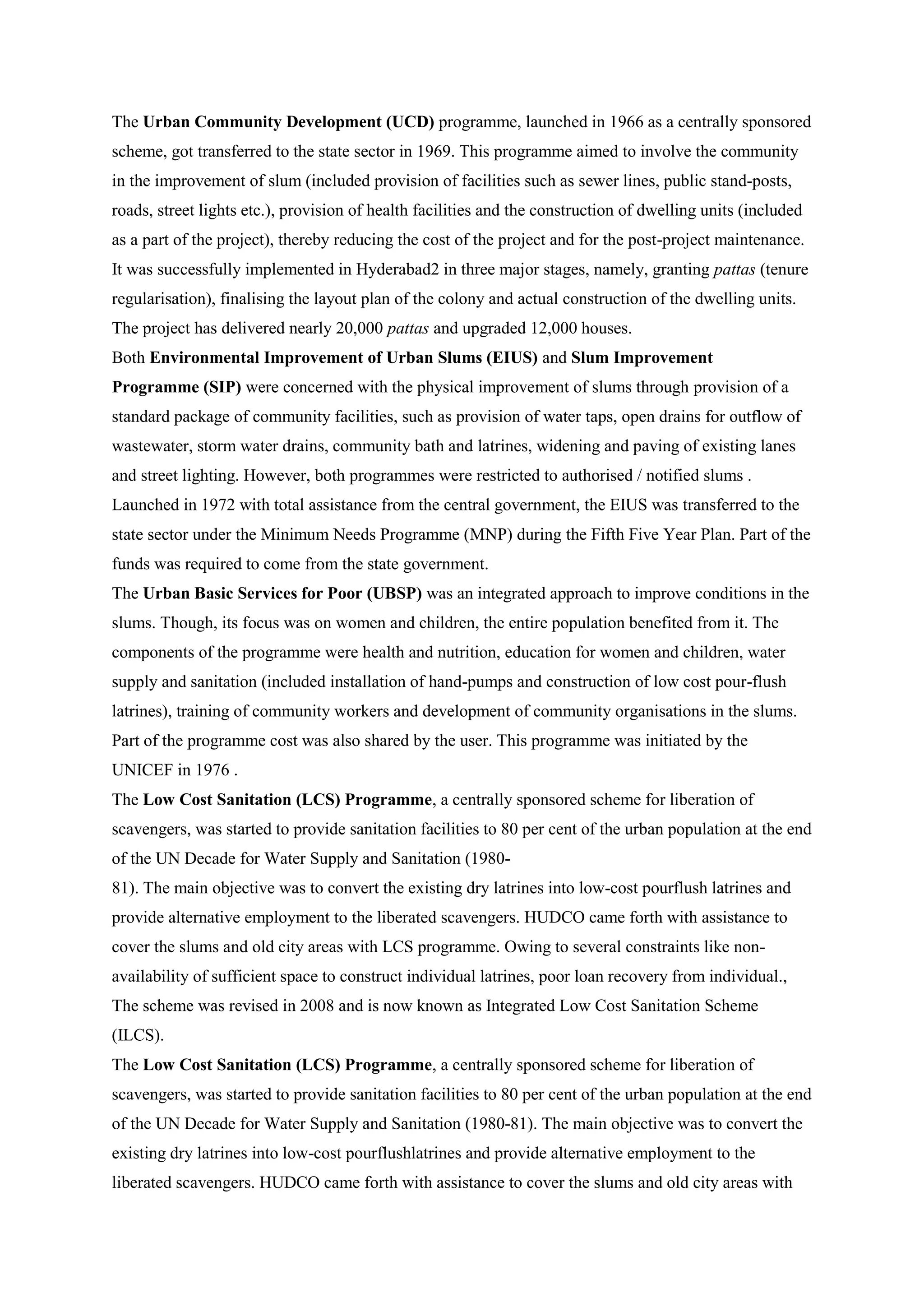 A study of slum rehabilitation schemes and policies | PDF