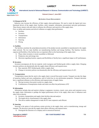 A study of supply chain management | PDF