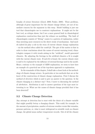 A study of the causes of climate change - a master’s thesis in ...