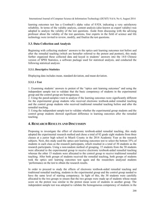 A study of the effects of electronic | PDF