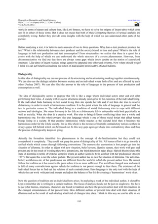 A study of the novel siddhartha from the perspective of intertextuality ...