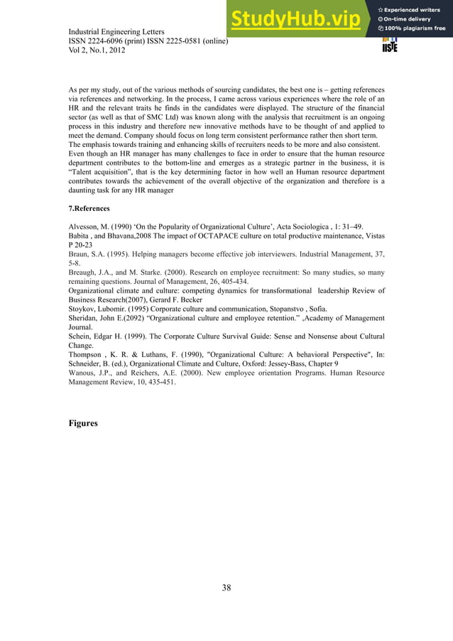 A Study Of The Recruitment And Selection Process | PDF